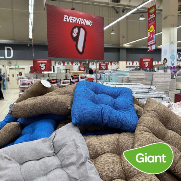 Giant S'pore Clearance Sale Has Household Items Like Cushions, Brooms ...