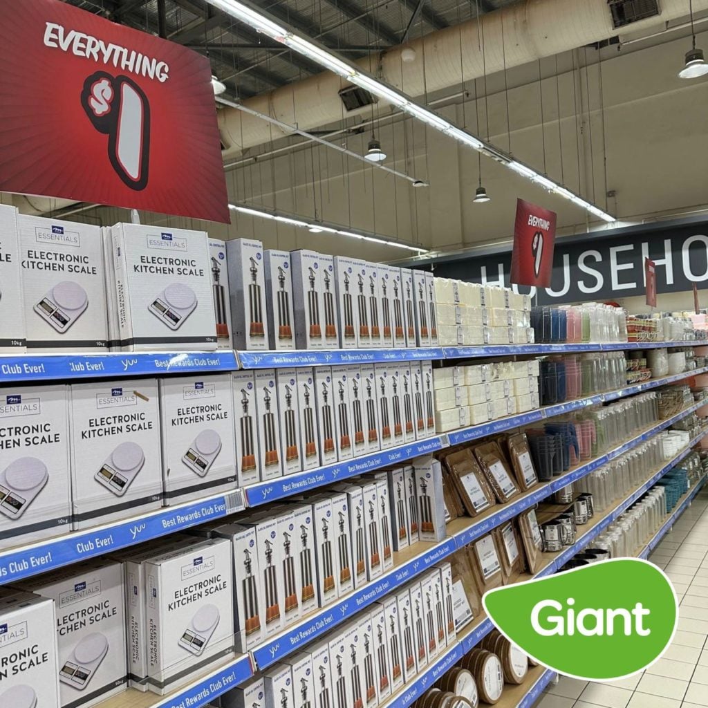 Giant S'pore Clearance Sale Has Household Items Like Cushions, Brooms ...