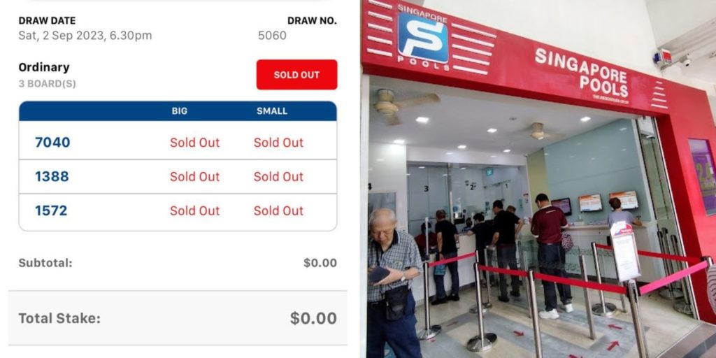 4D Numbers Matching PE2023 Candidates' Vote Shares Sold Out Ahead Of ...