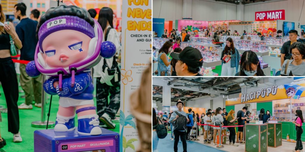 First S'pore Mega Toy Show Features Exclusive POP MART Figurines, Fans Form Snaking Queues