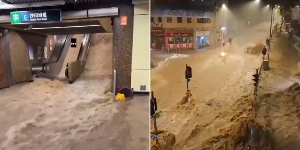 Hong Kong Hit By Widespread Floods After Heaviest Rainfall In 139 Years ...