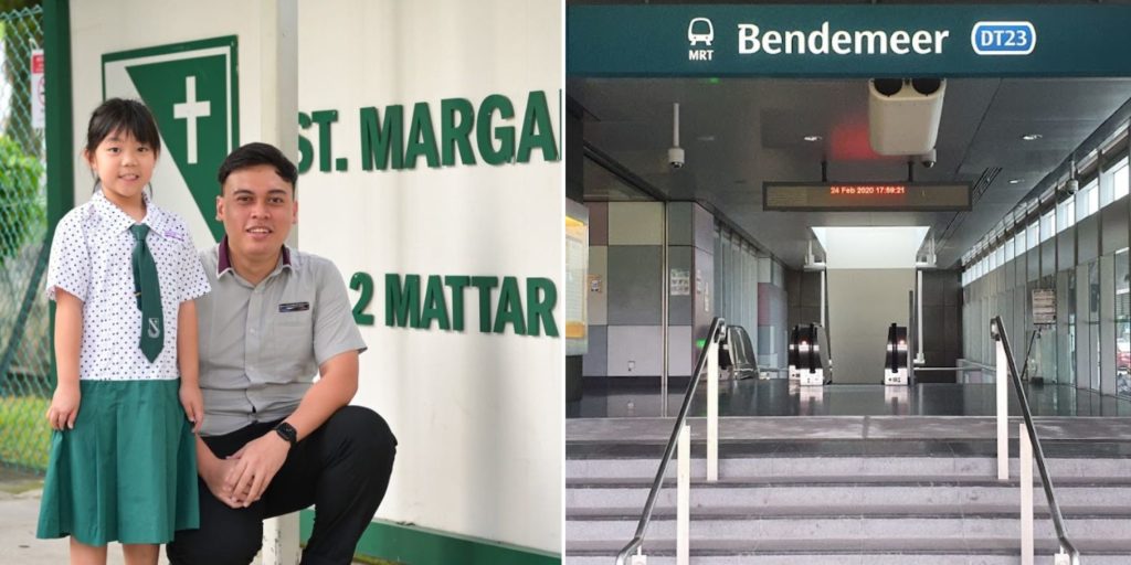 P1 Student Gets Lost At Bendemeer MRT, Station Staff Helps Take Her To ...