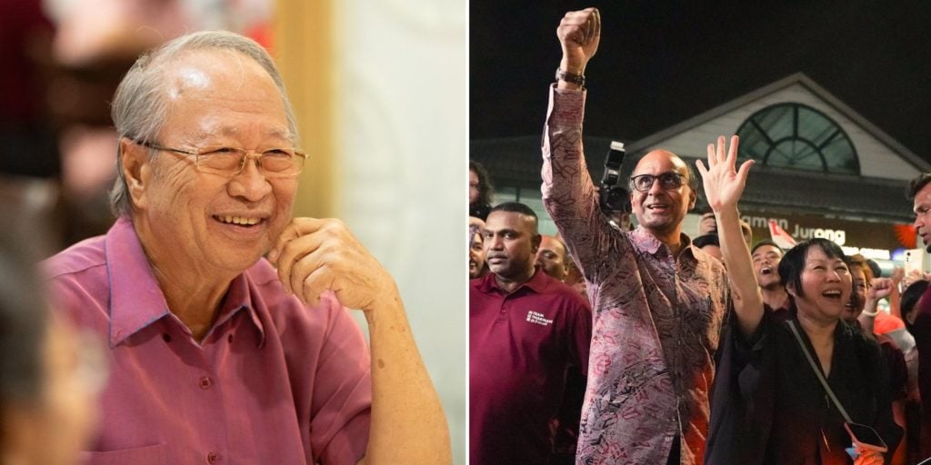 Tan Cheng Bock Congratulates Tharman, Says He's A Good Man With 'High ...