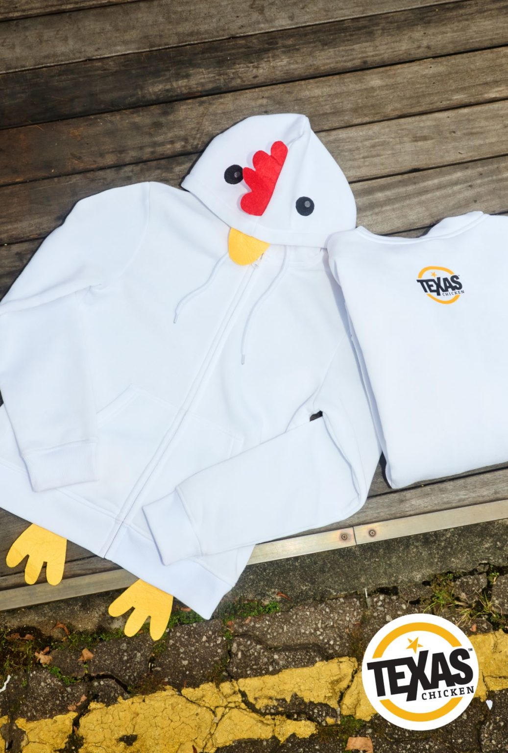 Texas Chicken S'pore Launching Limited-Edition Chicken Hoodie, Redeem ...