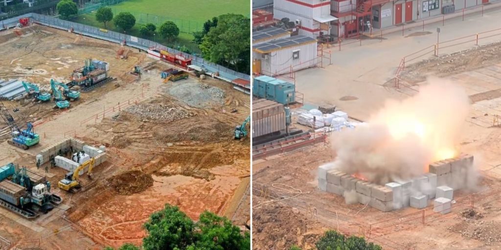 WWII Bomb Found At Upp Bukit Timah Construction Site Detonated Twice ...