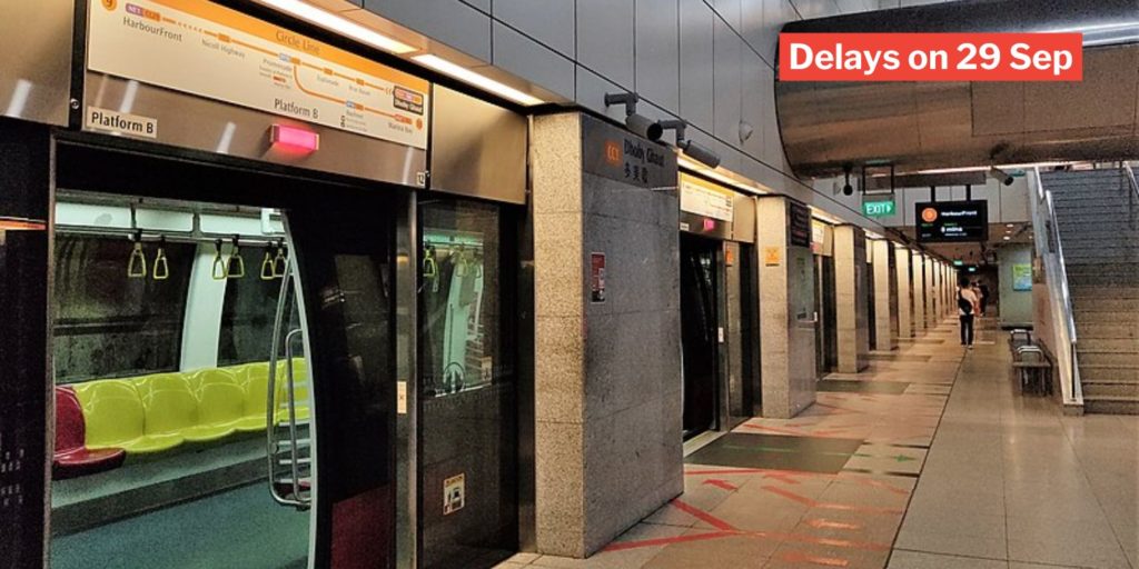 Circle Line MRT Services Delayed Due To Track Fault, Up To 30 Mins ...