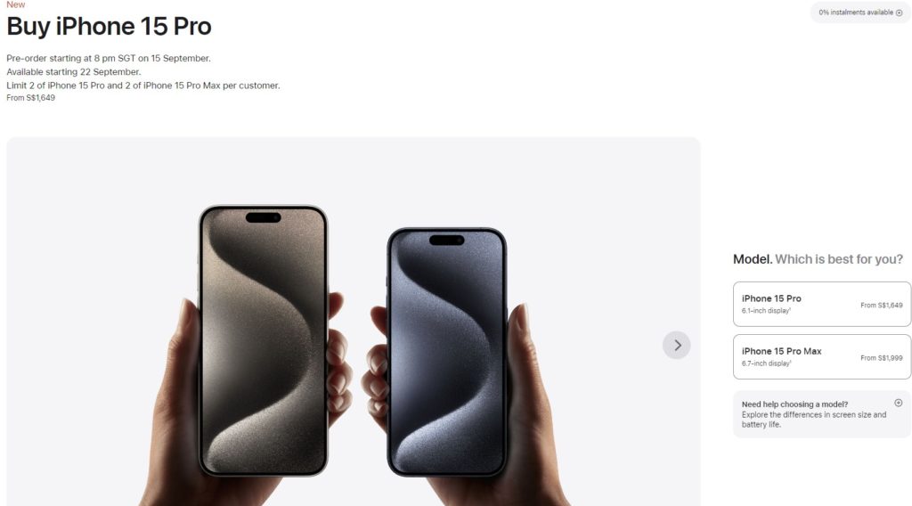 New iPhone 15 Launched With USB-C Charger, S'poreans Can Pre-Order From ...