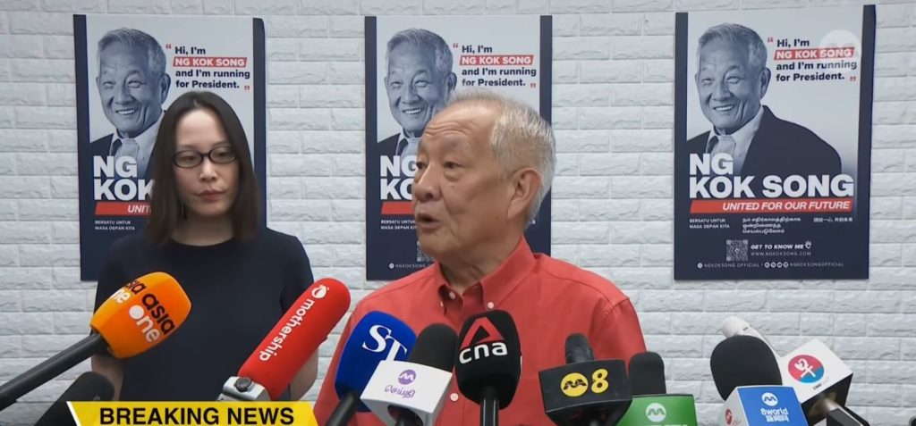 PE2023: Ng Kok Song Concedes Defeat After Garnering 16% Of Votes In ...