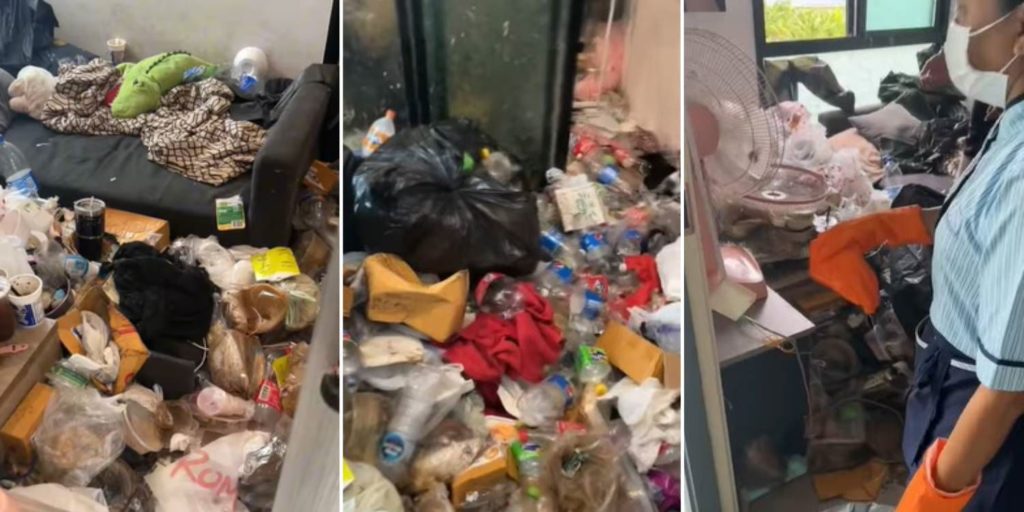 Woman Leaves Thailand Flat Covered In Rubbish & With Maggots Crawling ...
