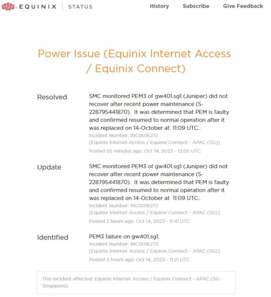 Data Centre Issue Disrupts Multiple Platforms On 14 Oct, Including Citibank, Facebook & WhatsApp