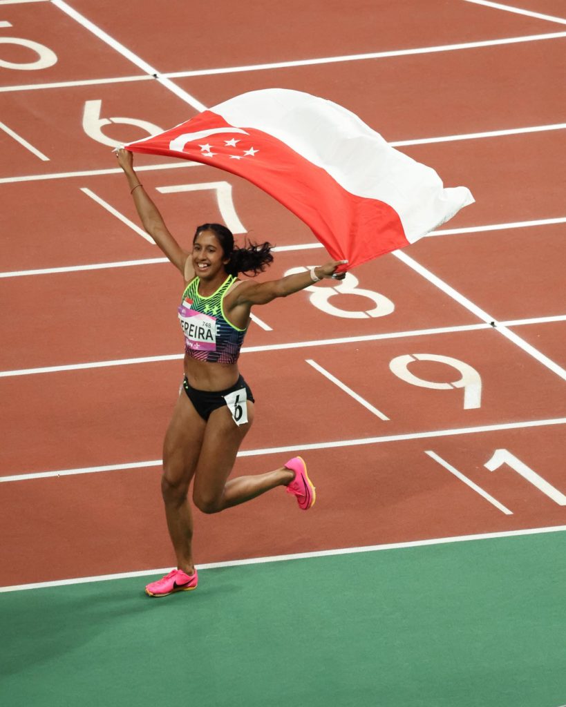 Shanti Pereira Wins Gold At Asian Games 200m Event, S'pore's 1st In ...