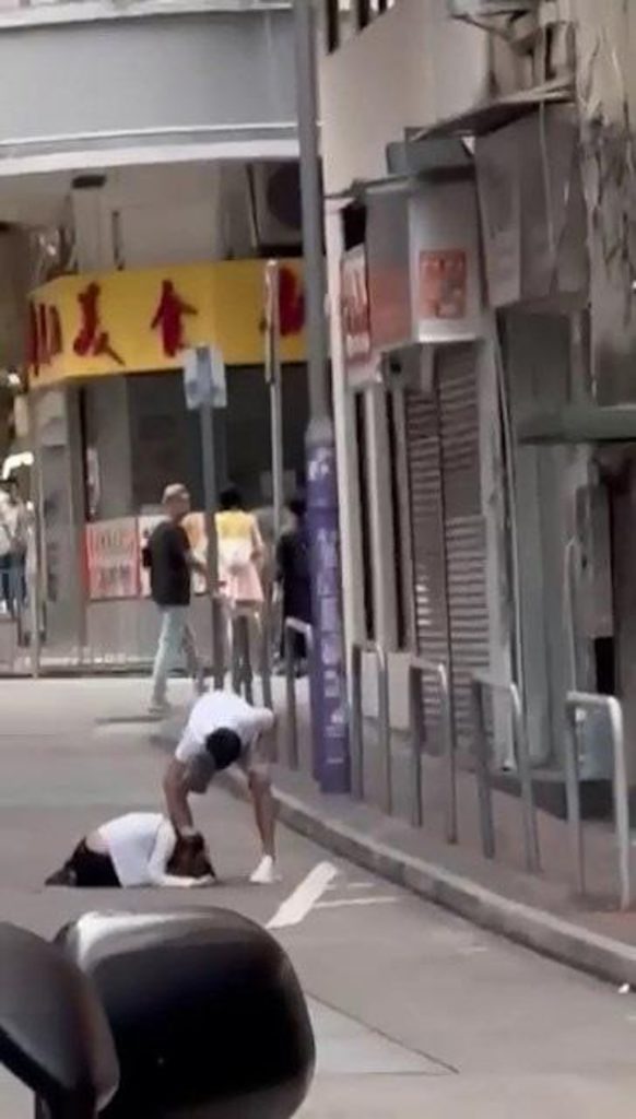 Man Beats Woman Unconscious On Street In Hong Kong, Police Arrest 16 ...