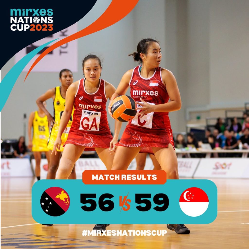 S'pore Netball Team Win Their 3rd Nations Cup Title To End 16-Year ...