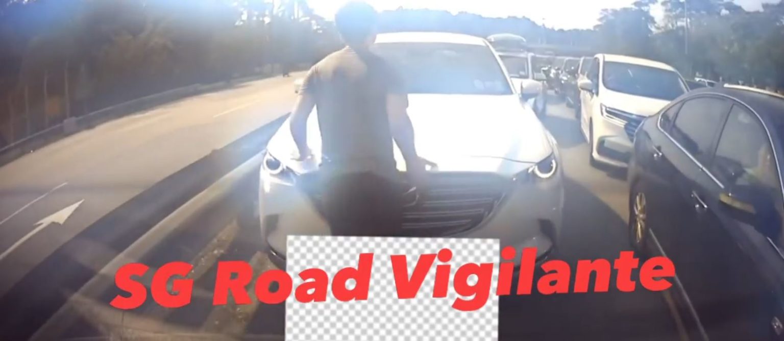Man Blocks Car On Tuas Second Link With His Body To Let Another Driver ...