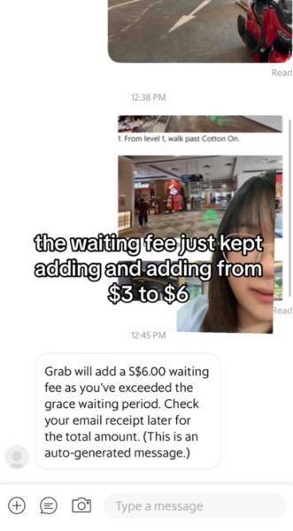 Woman Charged S$6 Waiting Fee After Error In Grab's In-App Instructions ...