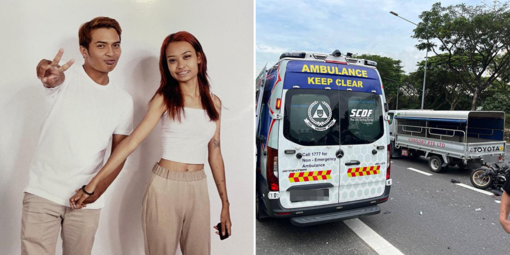 Motorcyclist Who Passed Away In ECP Accident Got Married In Oct, Leaves ...