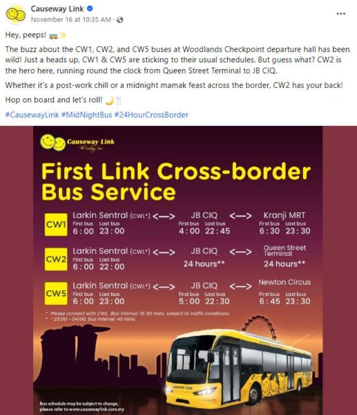 Causeway Link Clarifies 'Misleading' Signage At Woodlands Checkpoint ...