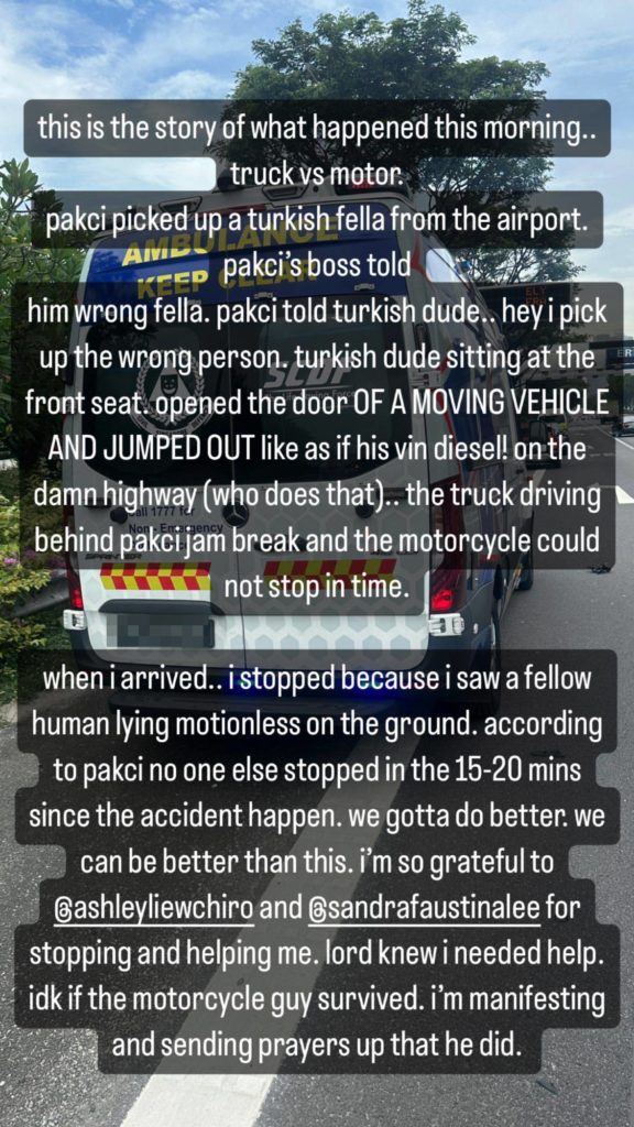 ECP Accident Allegedly Caused By Man Who Jumped Out Of Vehicle With ...