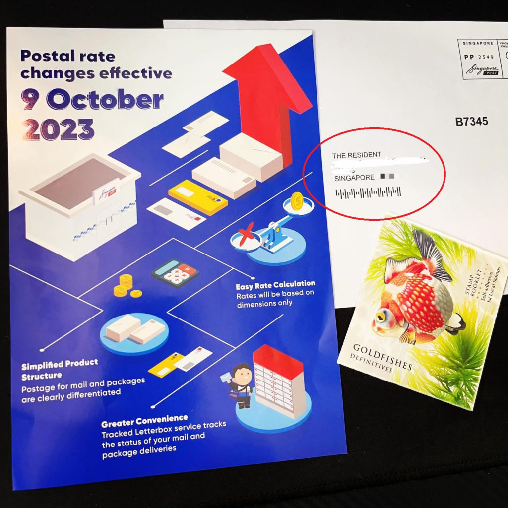 Free Stamps From SingPost Mistaken For Junk Mail, Residents Reminded ...