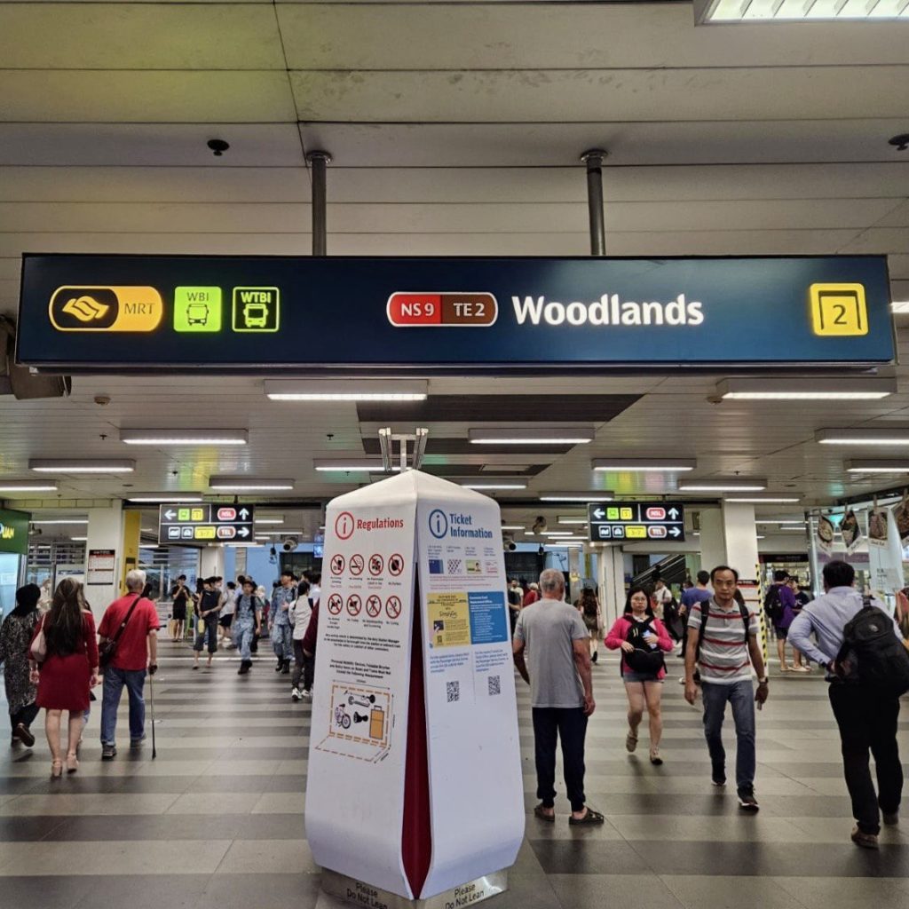 Woodlands MRT Station To Have Security Screening On 30 Nov, Extra ...