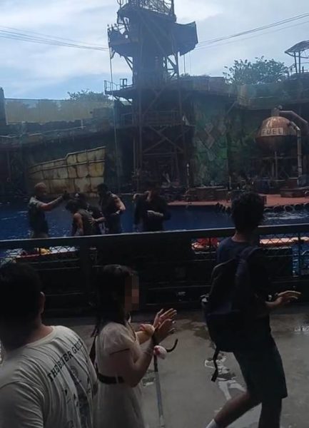 USS WaterWorld Performer Injured After Stunt Allegedly Goes Wrong ...