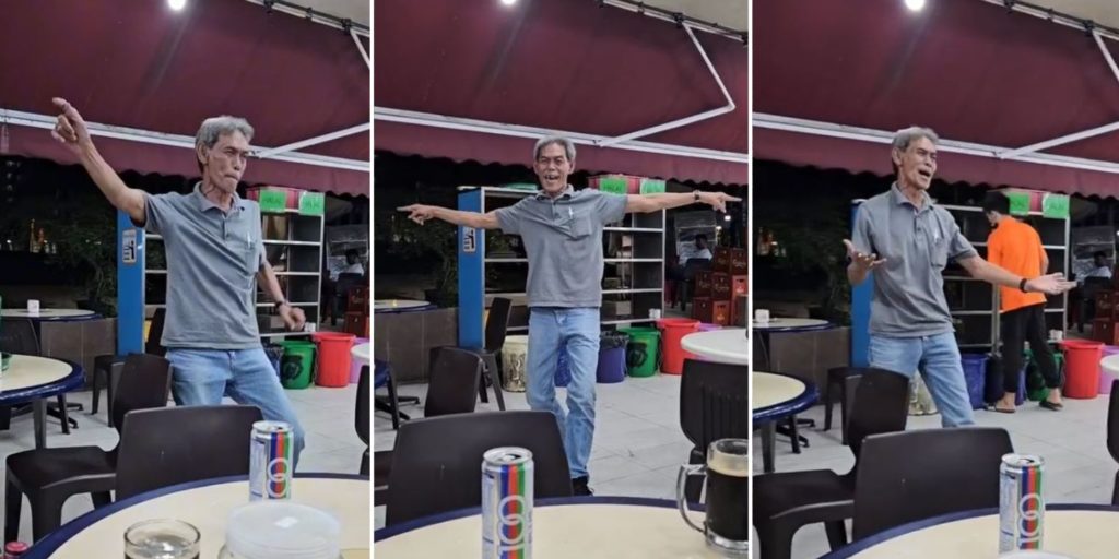 Uncle Sings Passionately At S'pore Kopitiam, Gets Praise For His Vocals ...