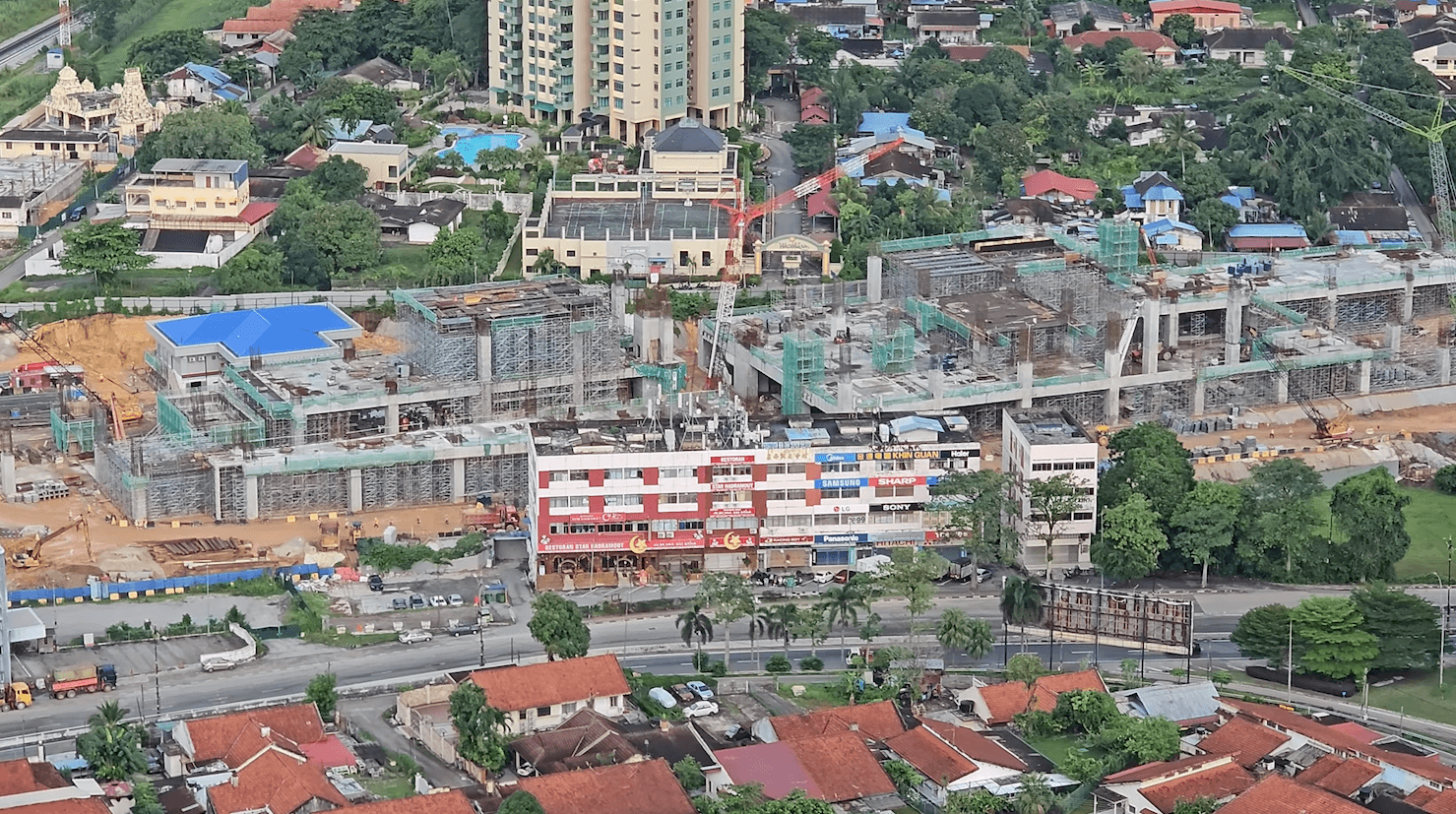 Construction Of S'pore-JB RTS Link Progressing Quickly, Railway Viaduct ...