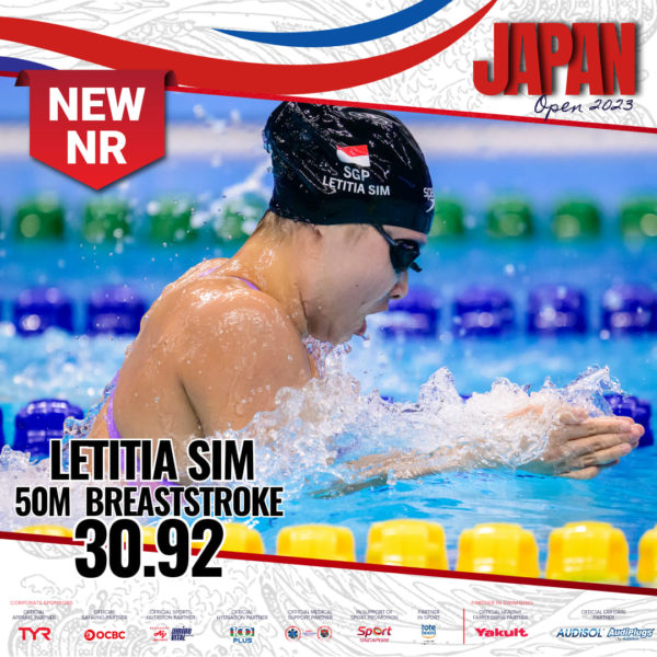 S'pore Swimmer Letitia Sim Wins Silver Medal At Japan Open, Qualifies ...