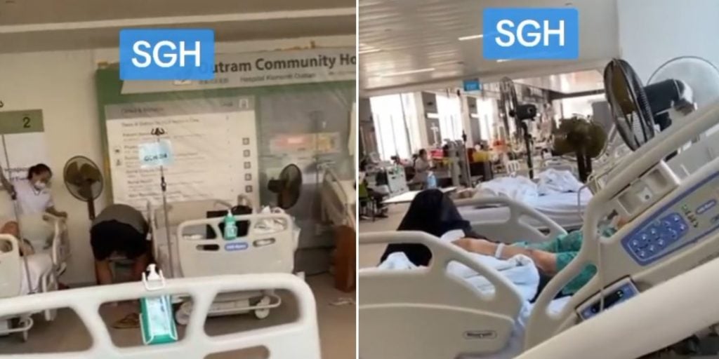 SGH Patients Await Admission In Holding Area, Mild Covid-19 Cases Urged ...