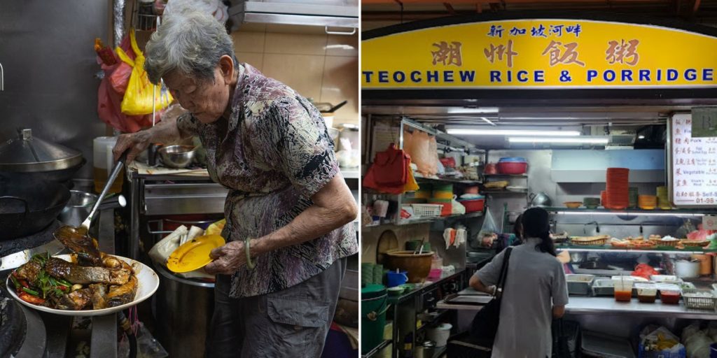Son Plans To Take Over Maxwell Teochew Porridge Stall After 86-Year-Old ...