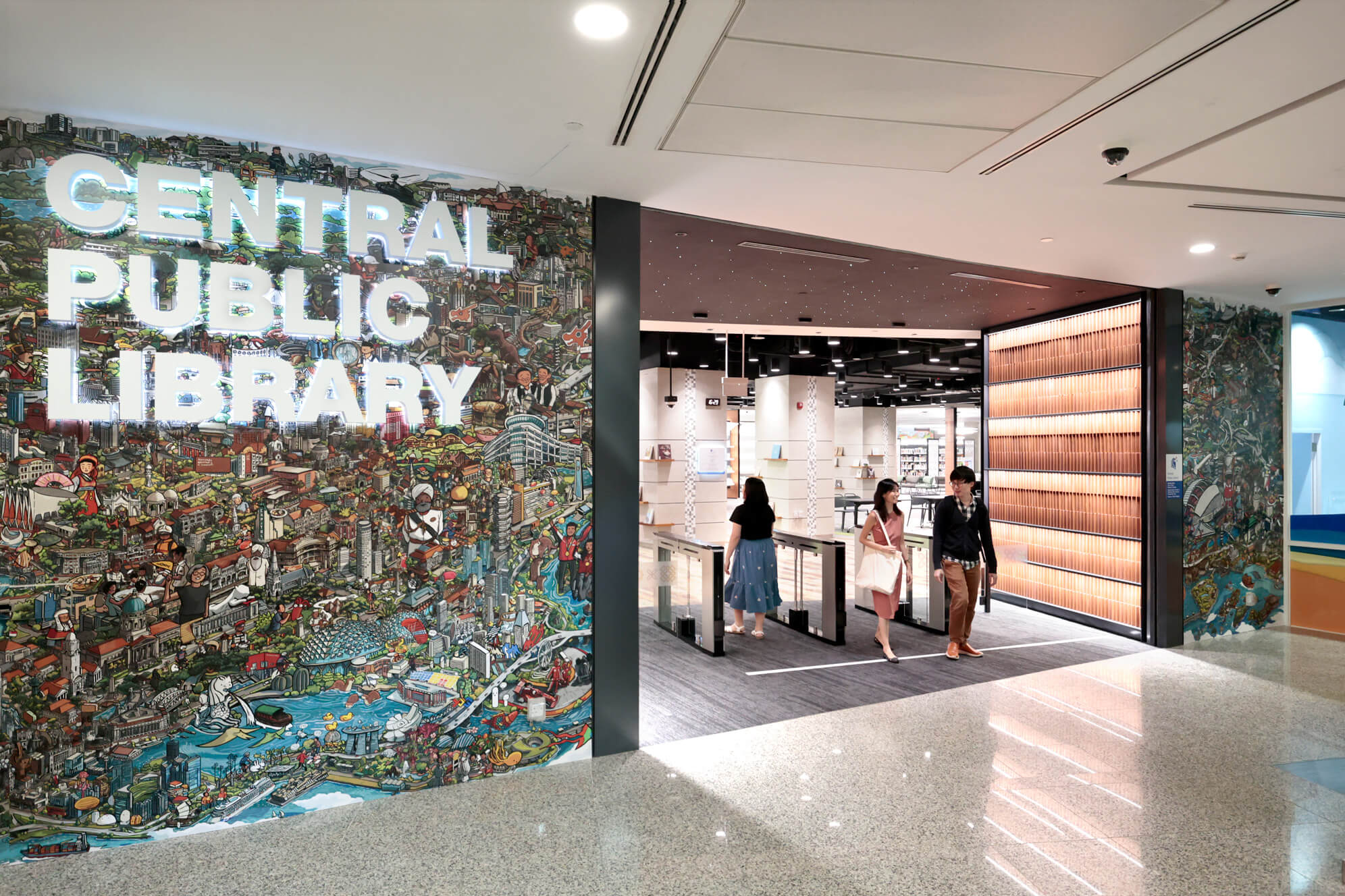 Central Public Library Reopens With AI Storytelling Rooms, S'pore ...