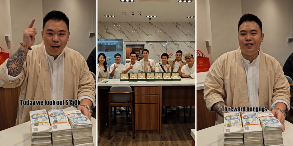 Mayiduo Gifts His ID Firm Employees With 7 Rolexes Worth S$150K For ...
