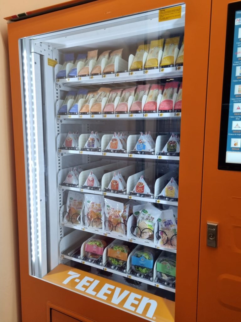 7-Eleven Launches Vending Machines At Geylang Bahru MRT Selling Items ...