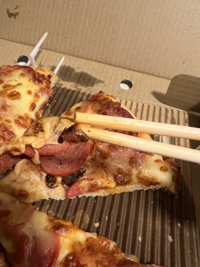 Customer finds cockroach pieces in Pepperoni Pizza, Pizza Hut ...