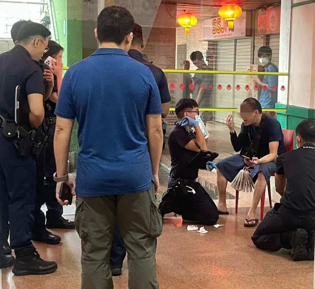 Fight Breaks Out In Chinatown On CNY Eve, Man Sustains Nose Injuries