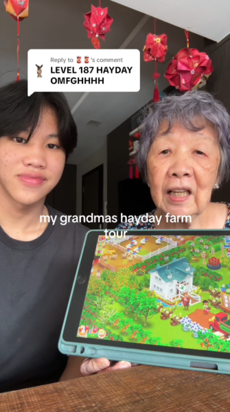 S’pore grandma shows off her elaborate virtual farm & receives over 100 ...