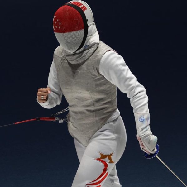 S'porean fencer & 3-time SEA Games champion Amita Berthier qualifies ...