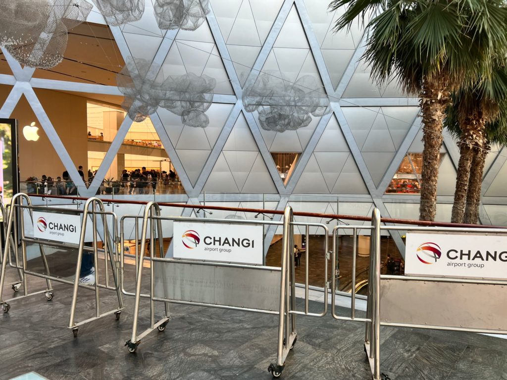 Man falls from height at Jewel Changi Airport, taken to hospital conscious