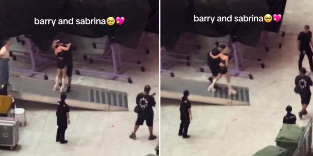 Sabrina Carpenter hugs actor Barry Keoghan after opening for S'pore ...