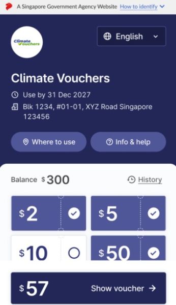 S$300 Climate Vouchers can be claimed from 15 April & redeemed on ...