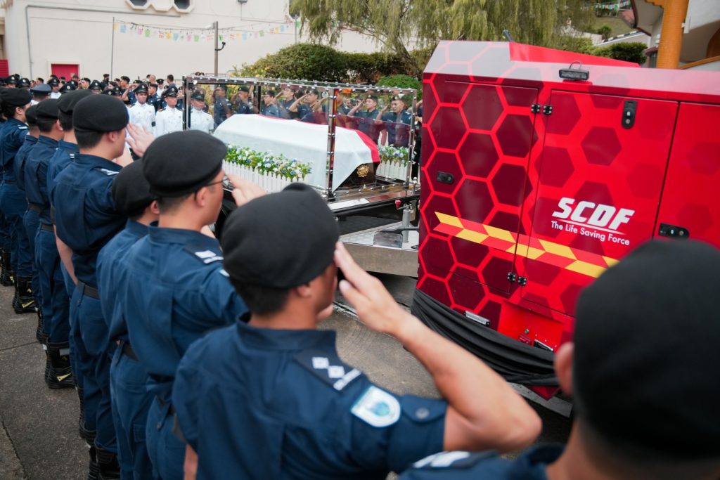 'He served the nation selflessly': SCDF holds ceremonial funeral for ...