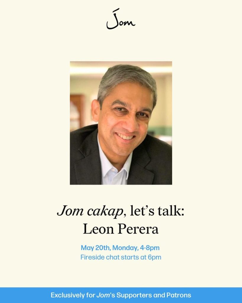 Ex-Workers' Party MP Leon Perera joining discussion about elections ...