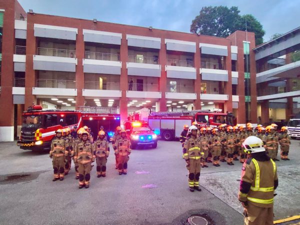 SCDF sounds last call for officer who died while firefighting, stations ...