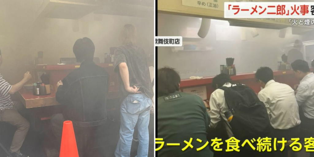 Customers continue eating ramen at famous restaurant in Tokyo despite ...