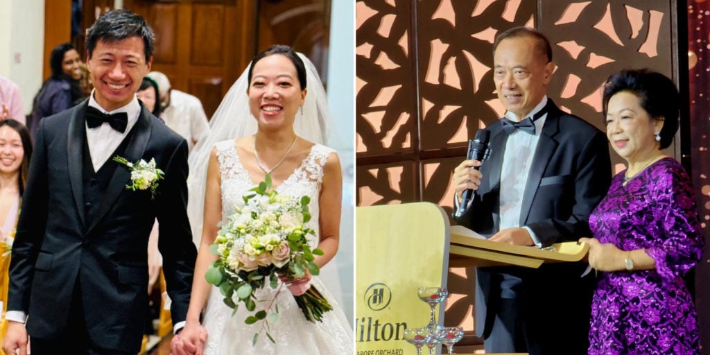 Lee Hsien Loong, Goh Chok Tong & other veterans attend wedding of ...