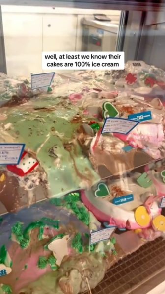 Melted ice cream cakes spotted at NEX ice cream parlour, Redditors find ...