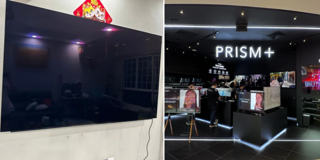 Customer's PRISM+ TV stops working after 5 days, brand says damage may ...