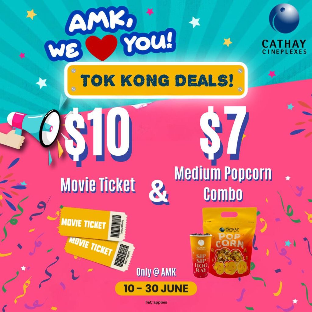 Cathay Cineplexes closing down AMK Hub outlet on 30 June, tickets ...