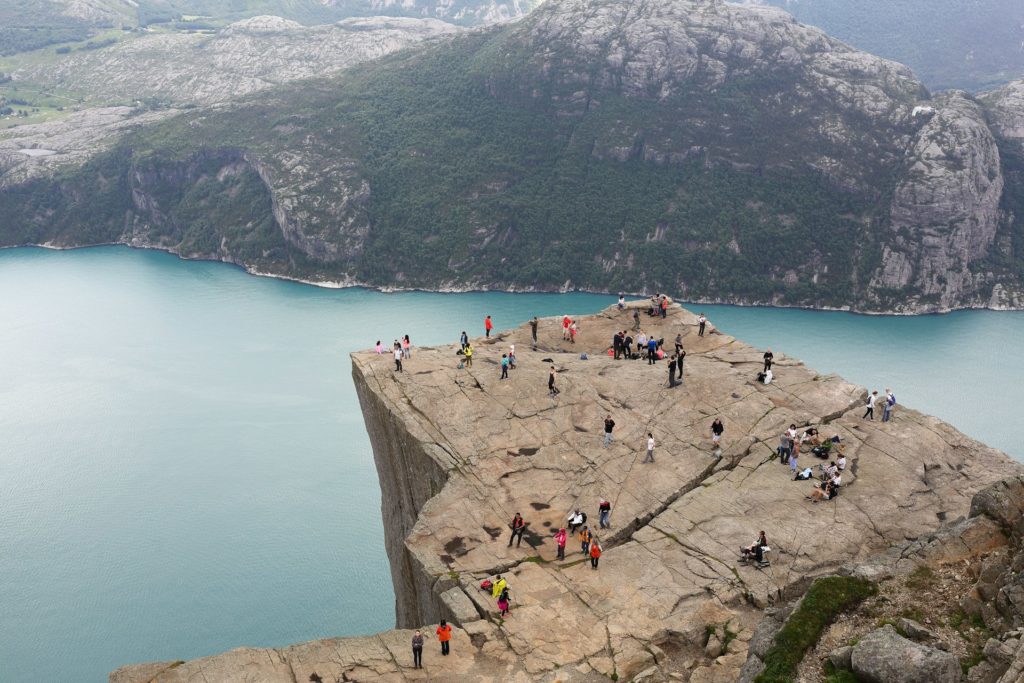 Man dies after falling off 604m high Norway cliff featured in Mission ...