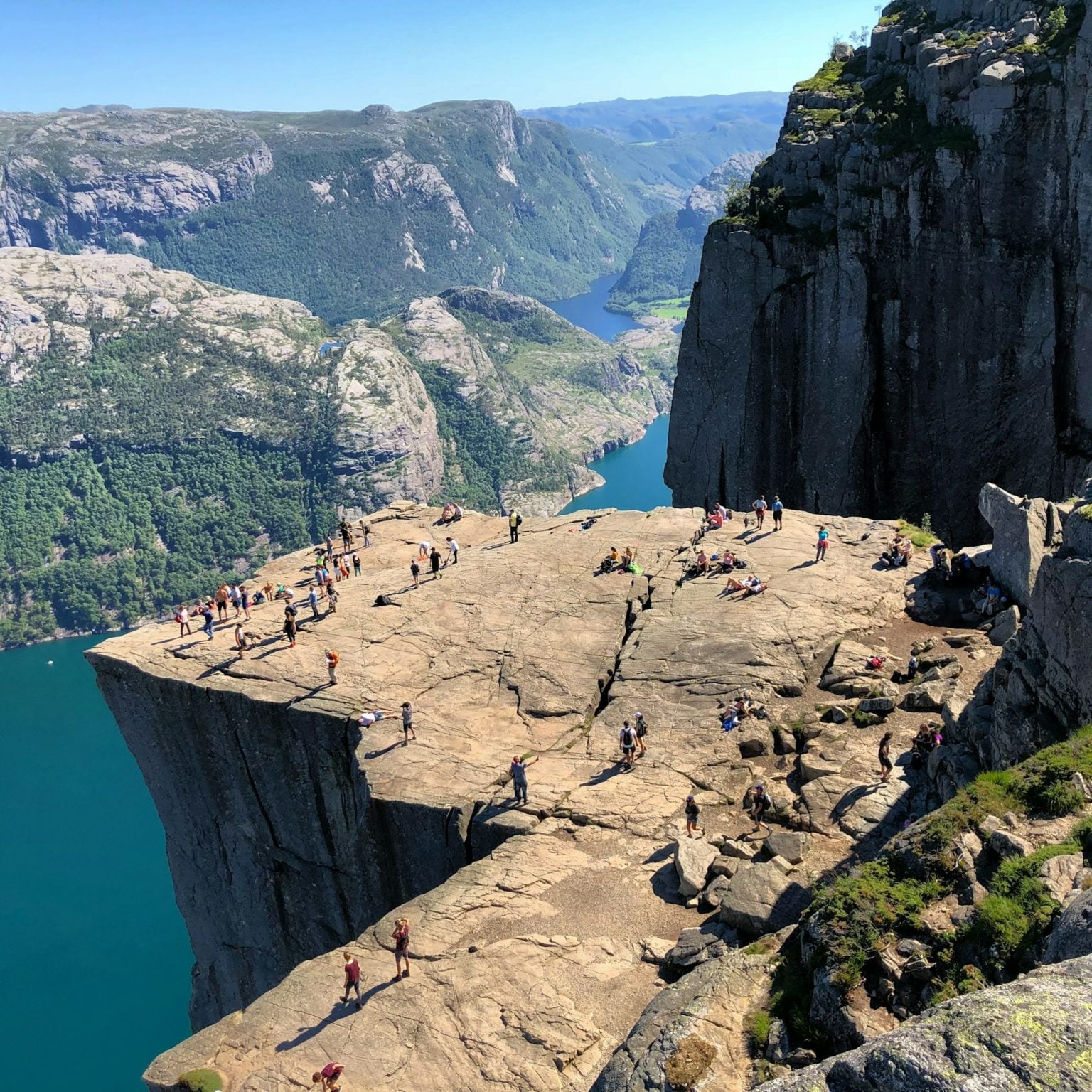 Man dies after falling off 604m high Norway cliff featured in Mission ...